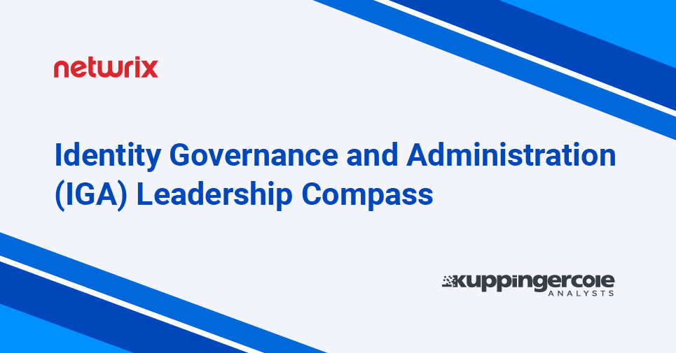 Identity Governance & Administration Leadership Compass 2024