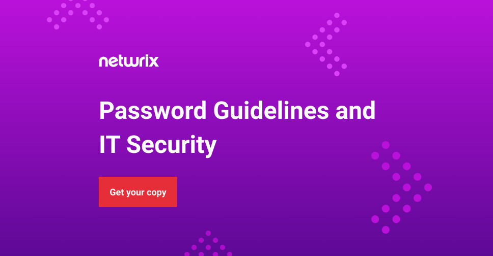 Password Guidelines and IT Security