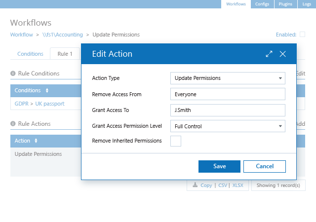 Software EMC data classification de Netwrix