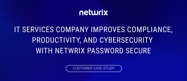 IT Services Company Enables Business Growth by Improving Password ...